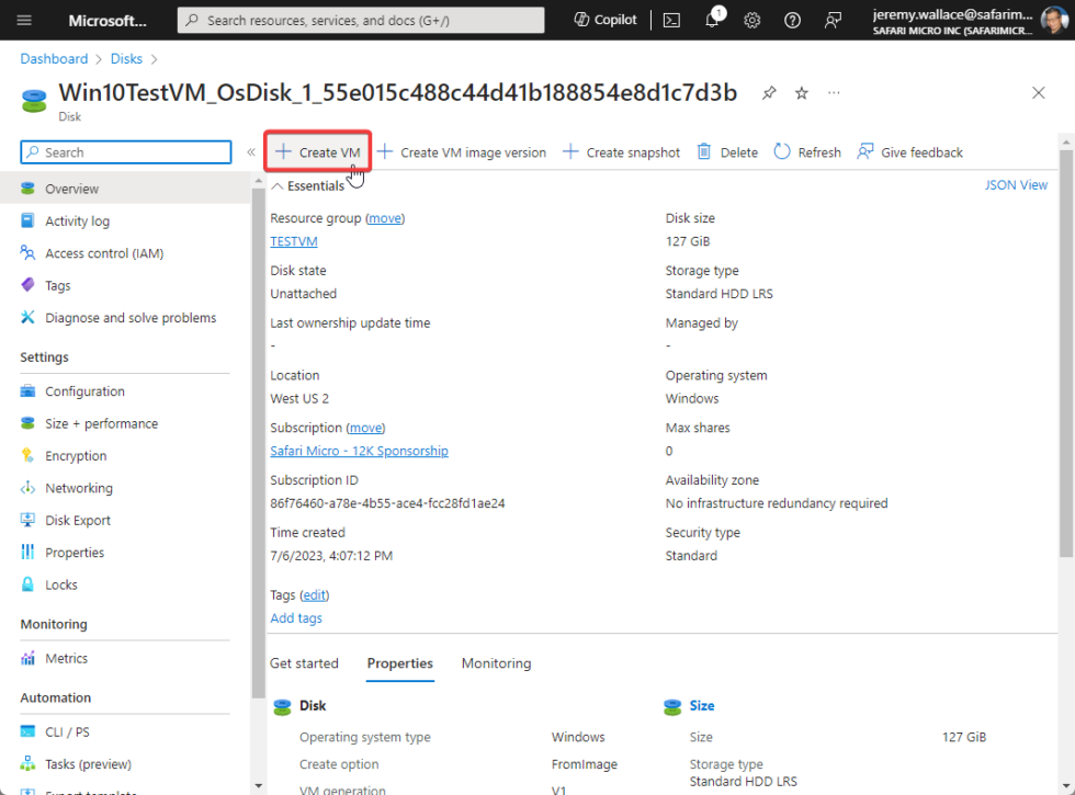 Rename an Azure VM | MS Cloud Bros