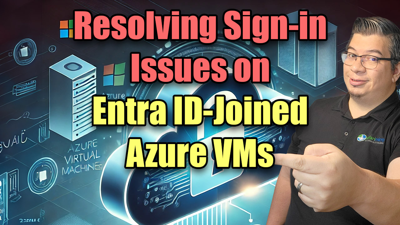 Resolving Sign-in Issues on Entra ID-Joined Azure VMs When MFA is Enabled | MS Cloud Bros